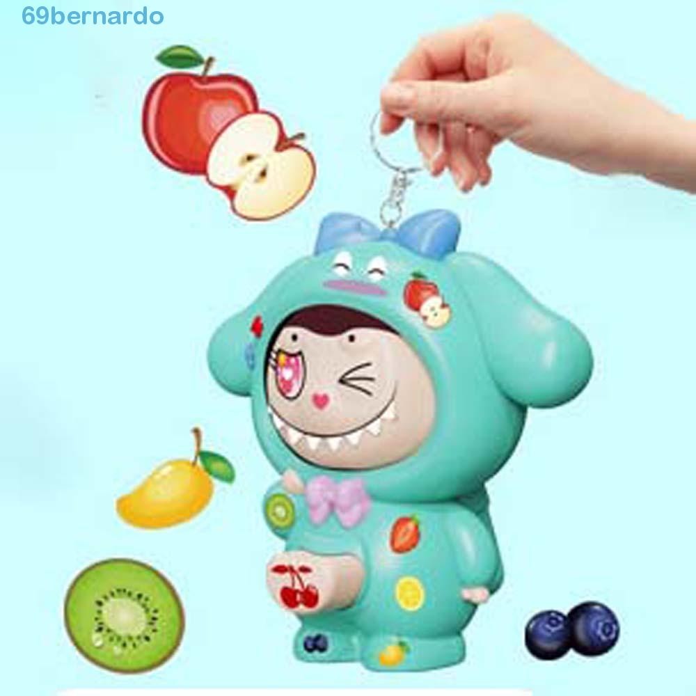 BERNARDO Face Changing Labubu Doll, Lovely Mini Face Makeup Toy ...