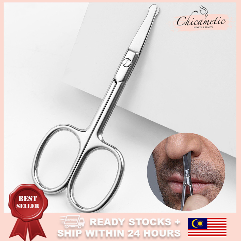 Stainless Steel Nose Hair Trimmer Hair Trim Cutter Round Head Small ...