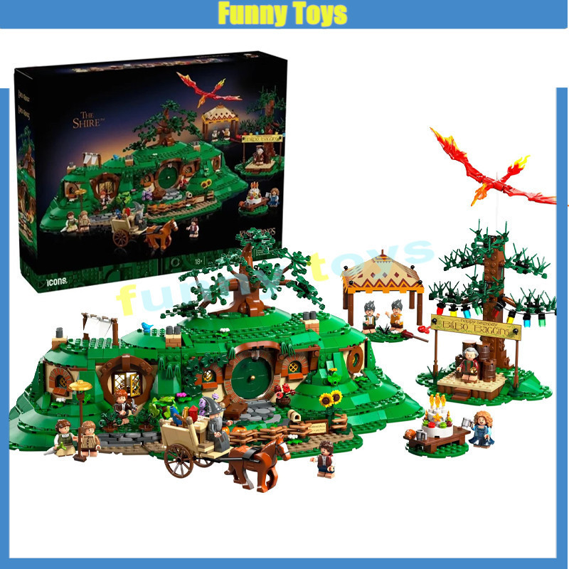 10354 The Shire Building Blocks The Lord of The Rings Gandalf Baggins ...