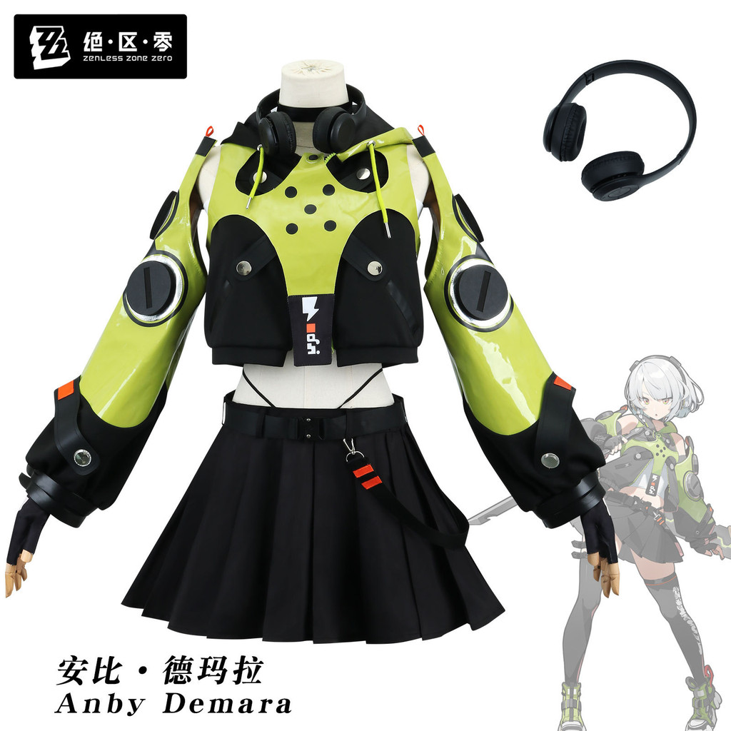Zenless Zone Zero Bunny Girl Ambi-La Cosplay Costume Official Battle ...
