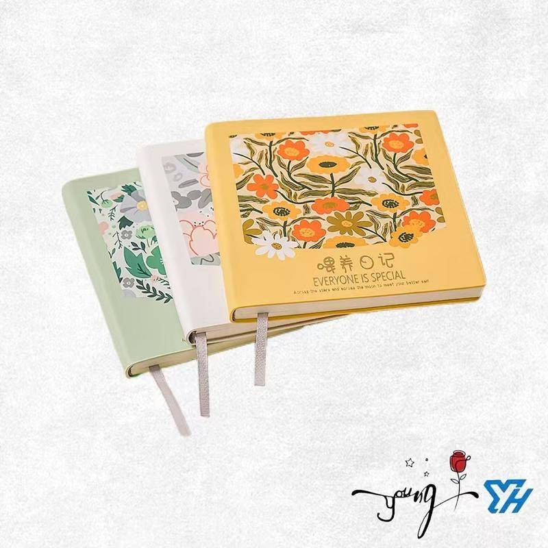 In stock 】 Baby Feeding Record Book, Baby Feeding Diary, Newborn Growth ...