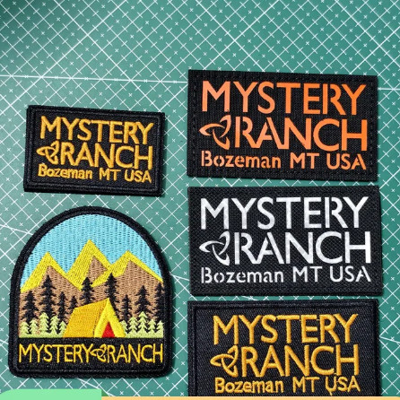 【Customized】Mysterious Farm Morale Badge Embroidered English Alphabet ...