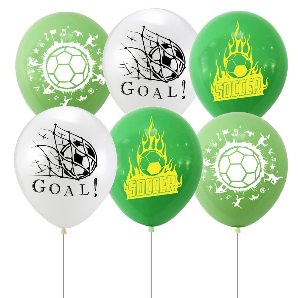 Football Themed Party Balloon Football Latex Balloons Boy's Birthday ...