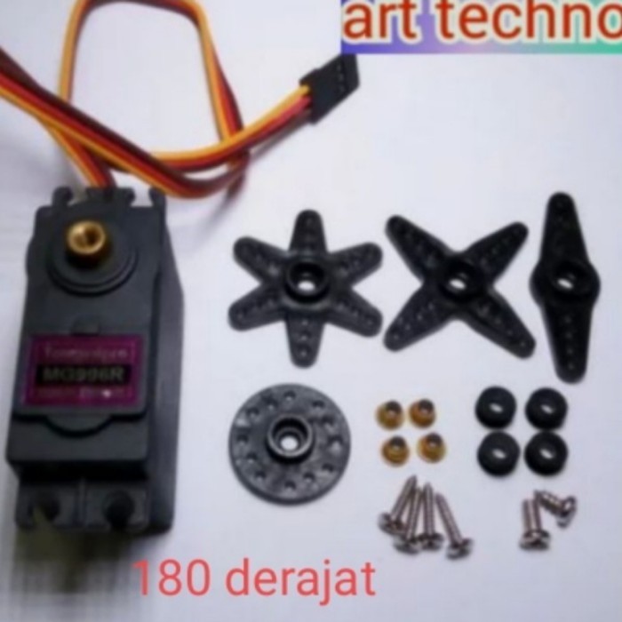 Ns99 SERVO 180 DEGREE TOWER PRO MG996 high torque MG996R Level arduino_uno | Shopee Malaysia