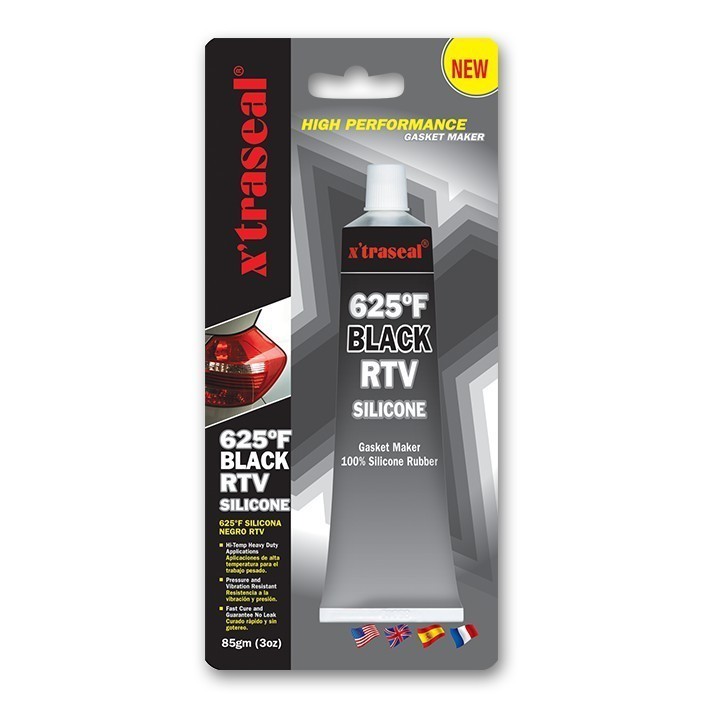 X'traseal RTV Silicone/Sealant 85gm 750° Gray/625° Black/Clear ...