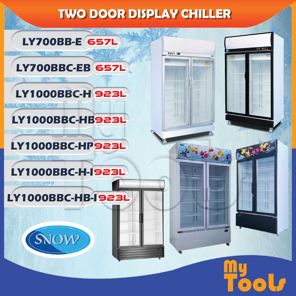 Mytools SNOW Two Door Display Chiller with Adjustable Shelves and ...