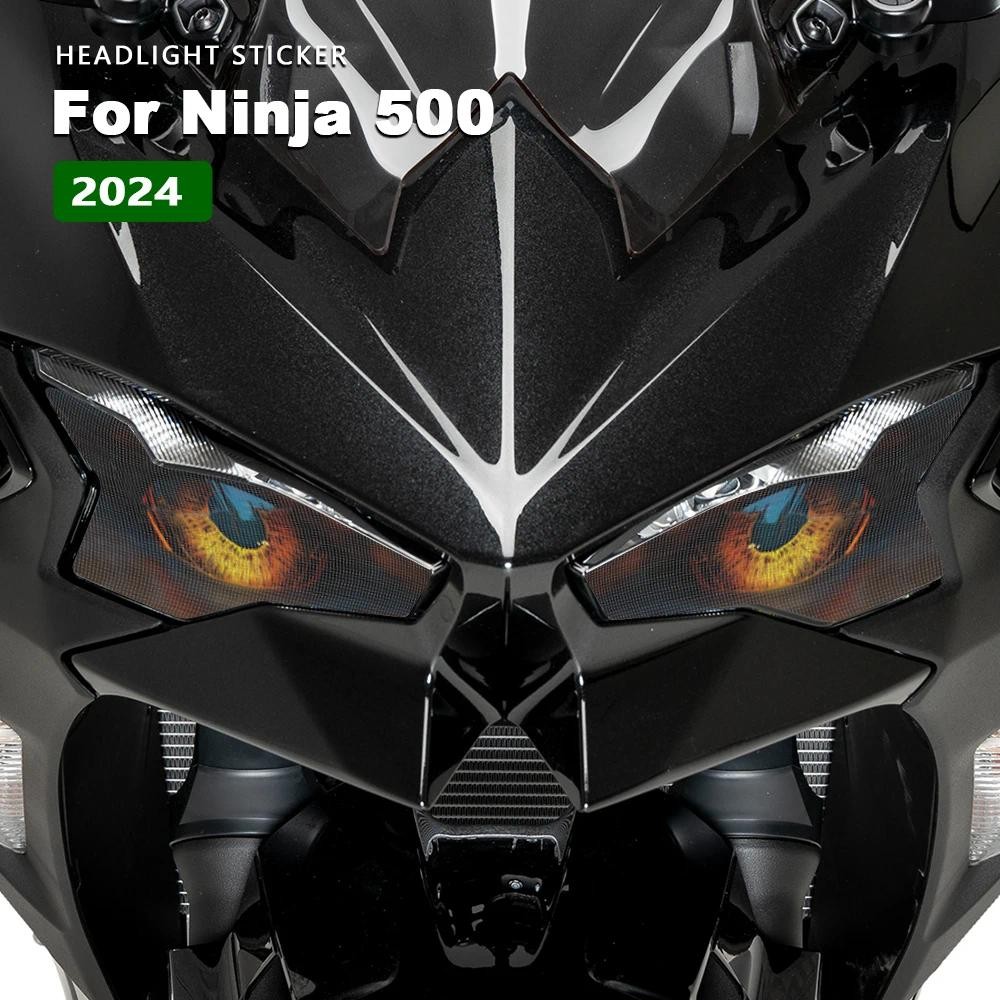 Headlight Sticker Waterproof Motorcycle Decals for Kawasaki Ninja 500 ...
