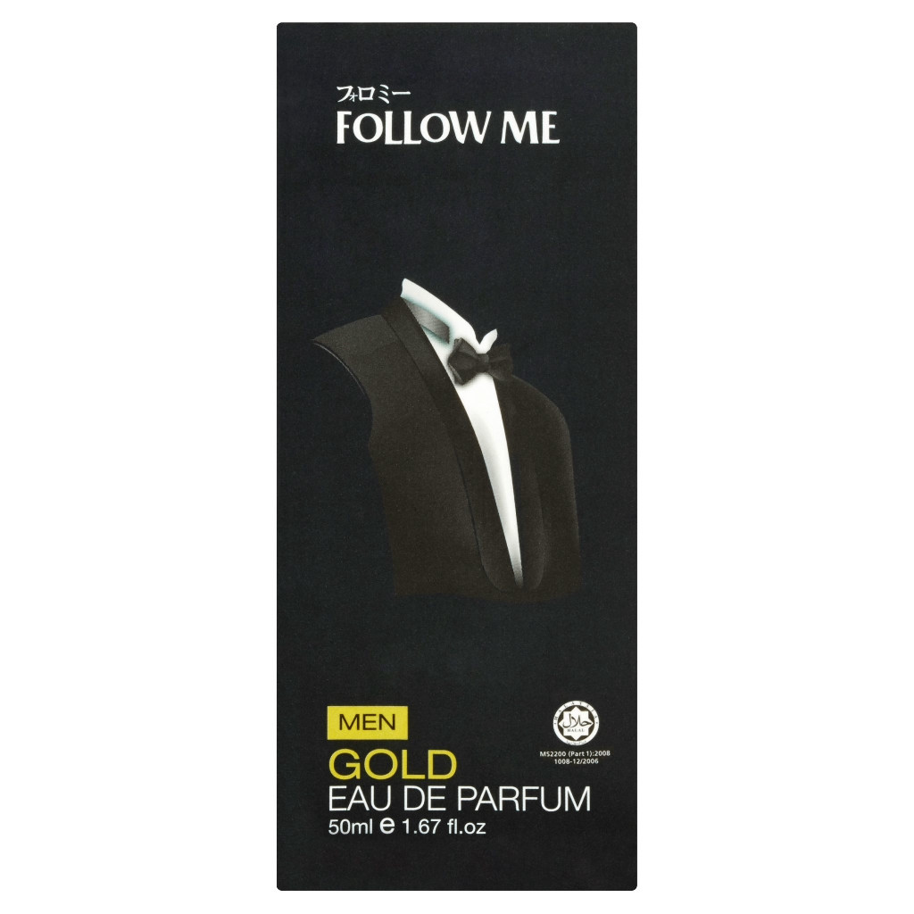 Follow Me Men Perfume (50ml) Gold | Shopee Malaysia