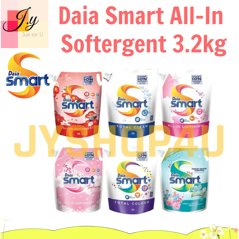 Daia Smart All-In Softergent (3.2kg) | Shopee Malaysia
