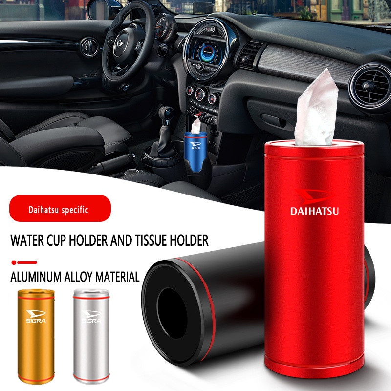 Daihatsu Car Mounted Tissue Box,Creative Aluminum Alloy Tissue Tube ...