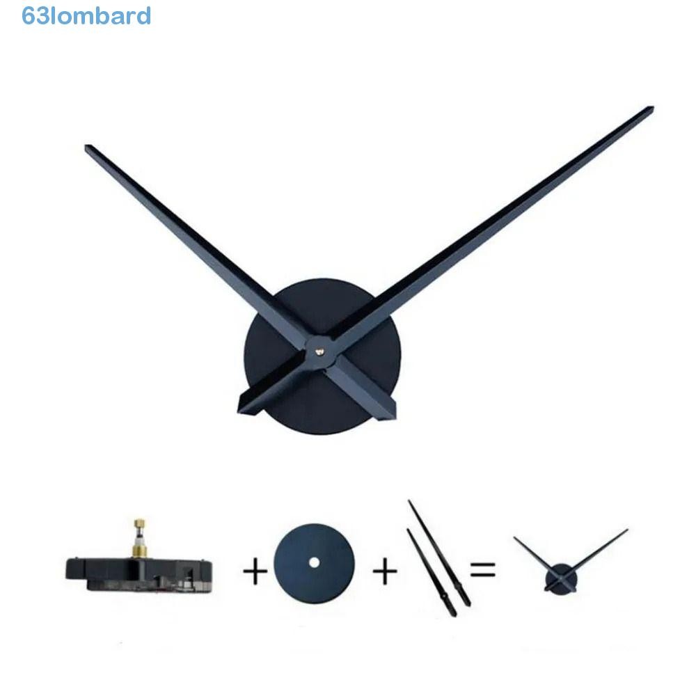 LOMBARD Clock Hands Needles Set, Large Pointer Silent Wall Clock ...
