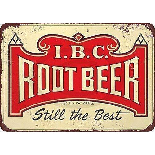 Tin Sign Aluminum Retro IBC Root Beer Still The Best Vintage Metal Sign ...