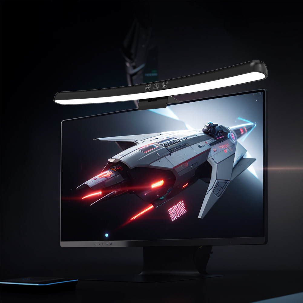 Curved Monitor Light Bar RGB Backlight 3 Color Temperatures for Home ...