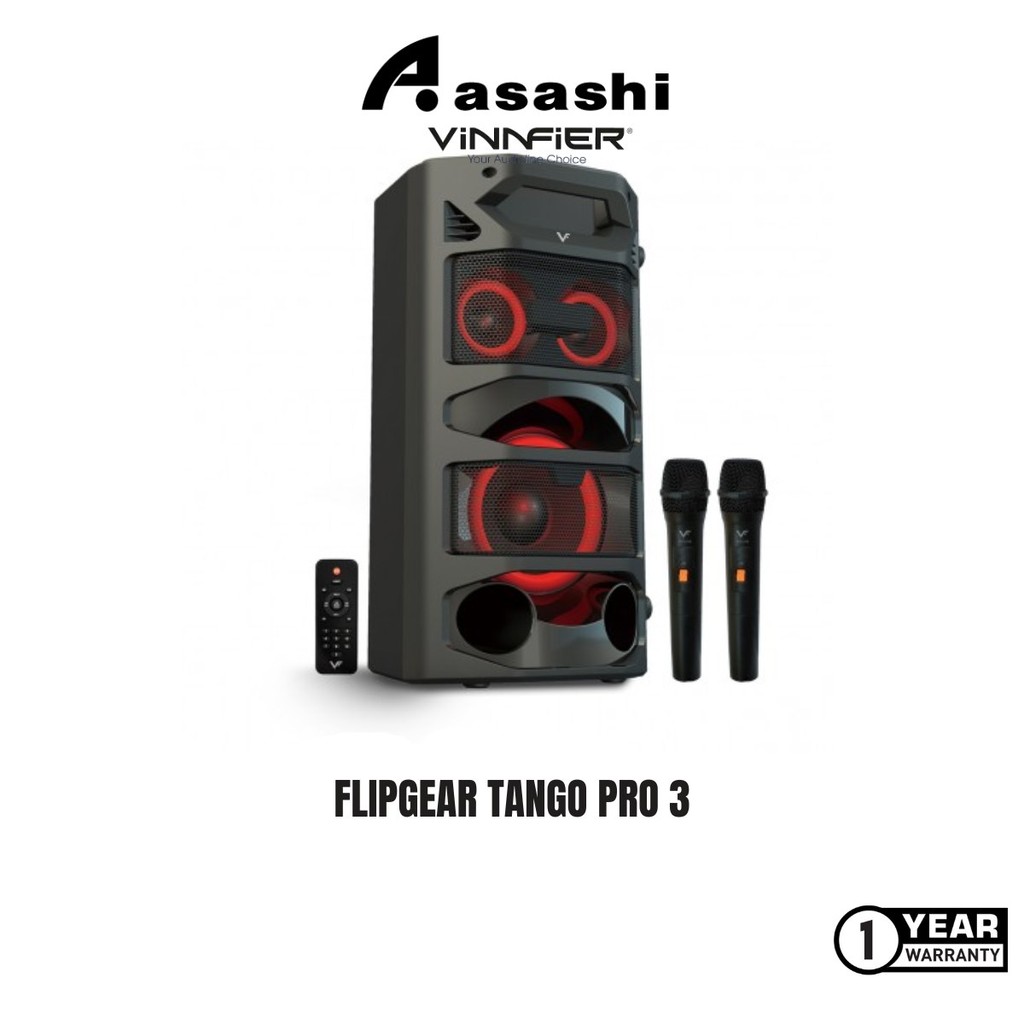 Vinnfier VF Tango Pro 3 WMB DUO Wireless Mic Portable Karaoke Bluetooth Speaker KTV Speake audio ...