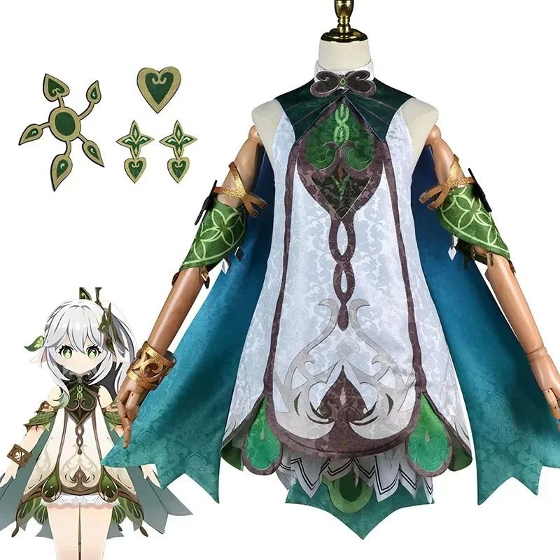 Game Genshin Impact Nahida Cosplay Costume Full Set | Shopee Malaysia