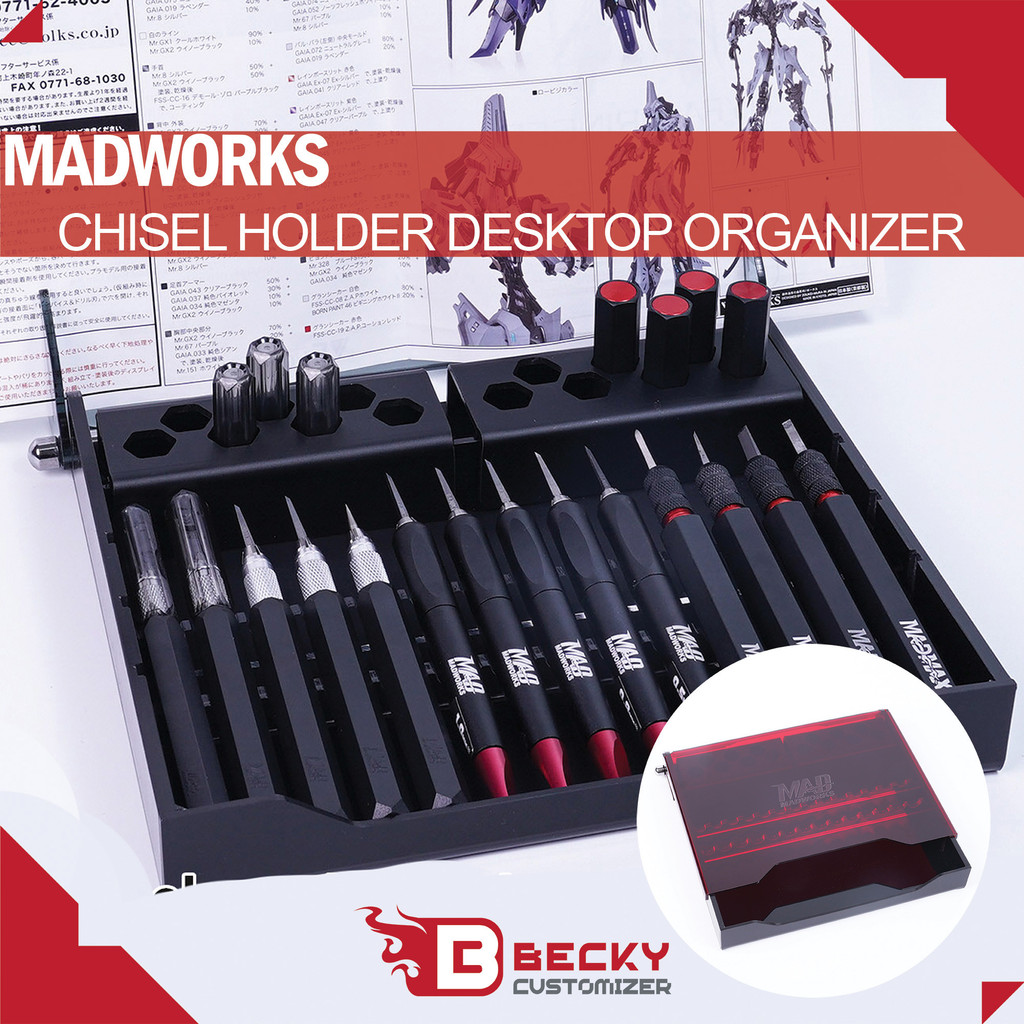 Madworks Chisel Holder Desktop Organizer | Shopee Malaysia