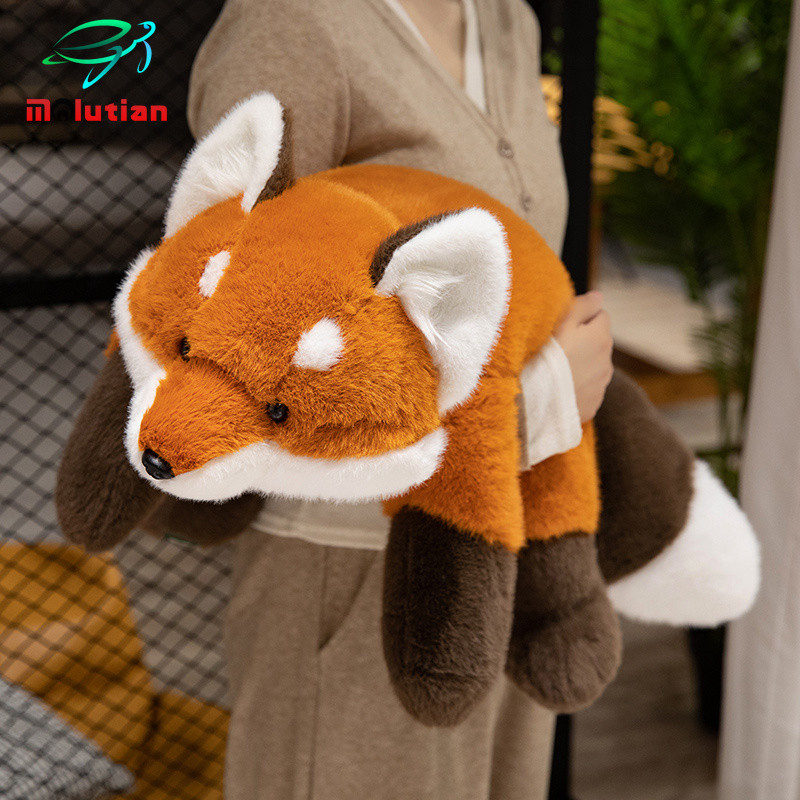 MOLUTIAN Kawaii Fox Plush Toys Cartoon Stuffed Animal Lovely Soft ...