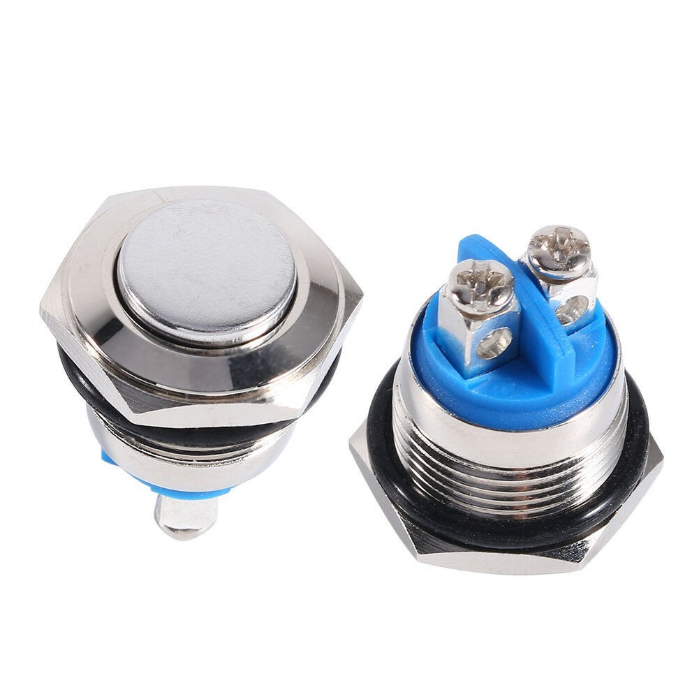 Weatherproof Push Button Switch Vandal Proof Design Self Resetting ...
