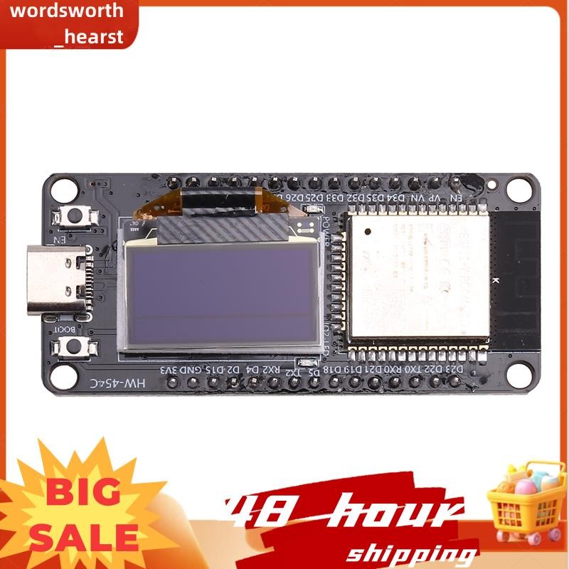 ESP32 ESP-WROOM-32 WIFI Development Board Module CH340 with 0.96 OLED ...