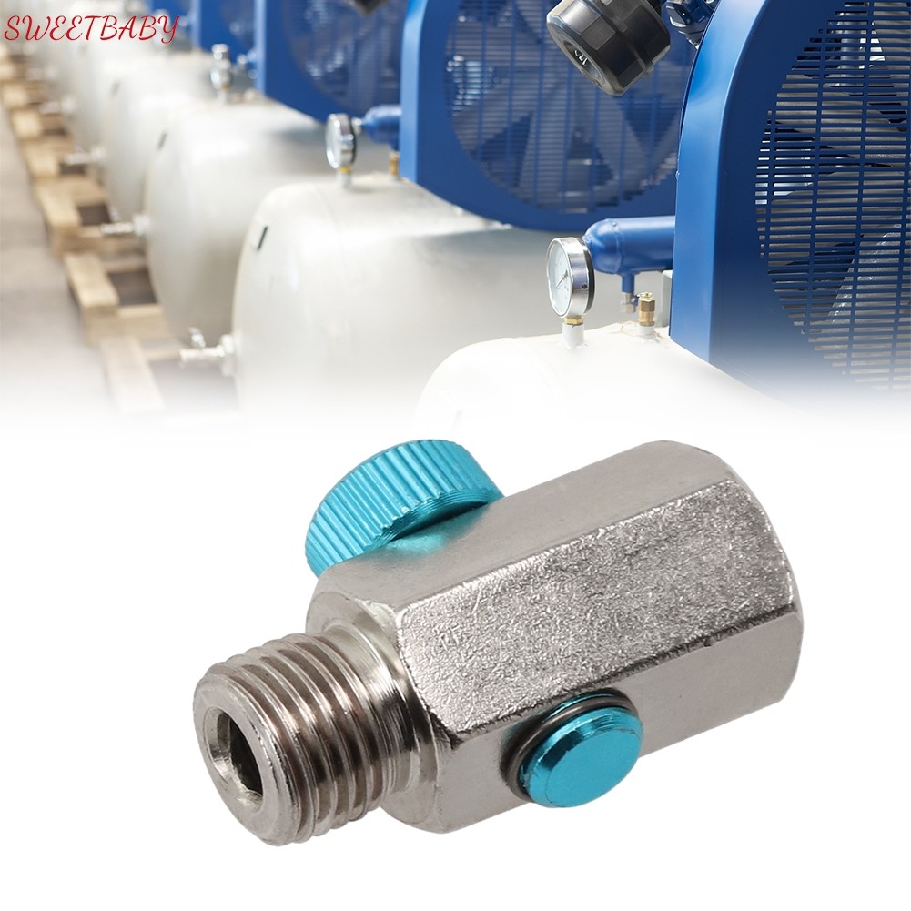 1/4inch NPT Inline Regulator Alloy Steel Compressed Air Pressure Valve ...