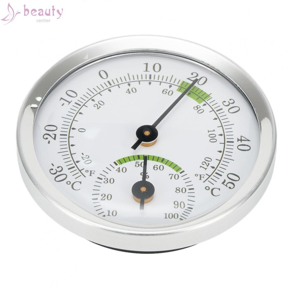 Indoor Analog Temperature Humidity Meter Compact Houses Thermometer ...