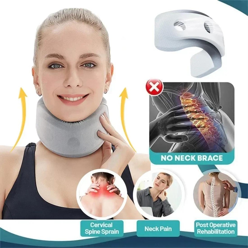 Neck Support Cervical Pillow Adjustable Soft Sponge Durable Foam for ...