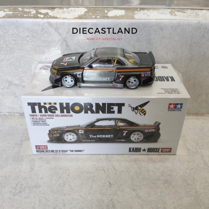 Mini Gt X Kaido House Khmg093 Nissan Skyline Gt-R (R34) Chase "Hornet ...