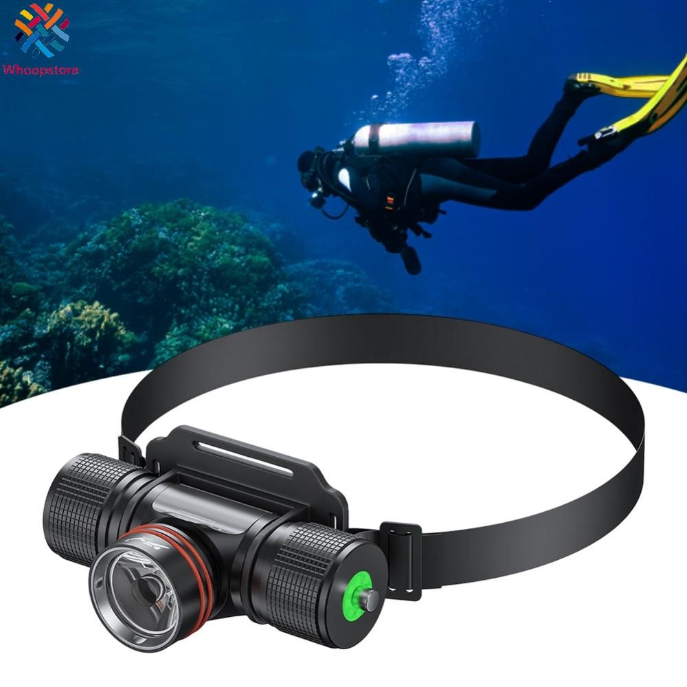 Diving Headlamp with Adjustable Light Modes 1500 Lumens IPX8 Waterproof ...