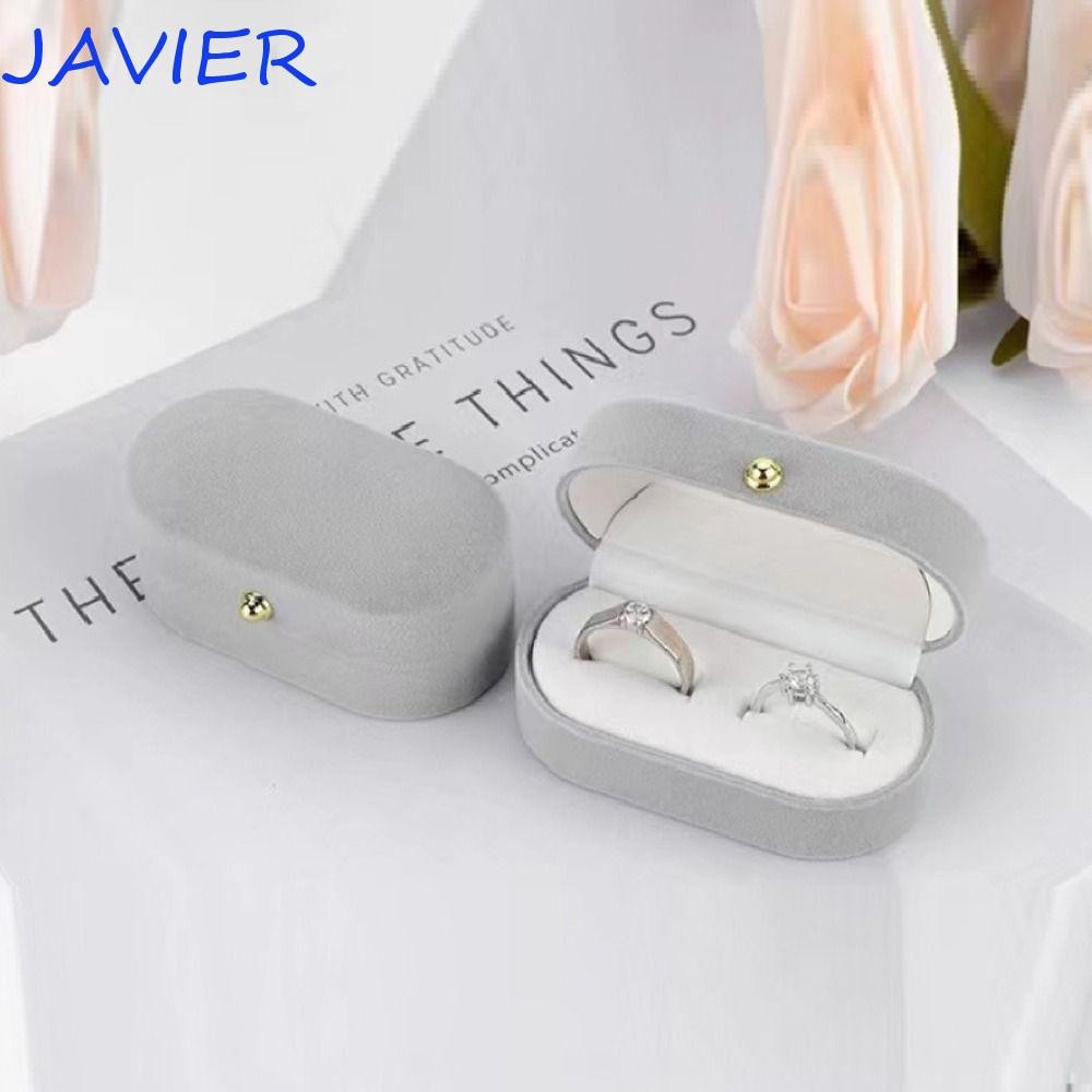 JAVIER Wedding Ring Case, Mini Engagement Ring Finger Ring Box ...