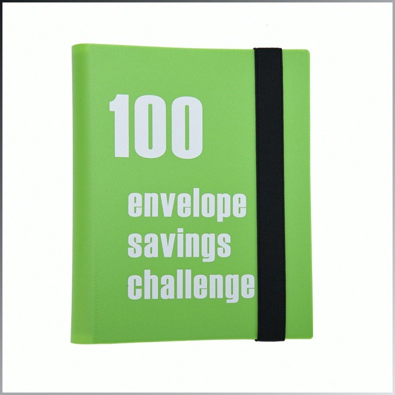 Couple Handbook Loose-leaf Book Savings Saving Money Challenge Envelope ...