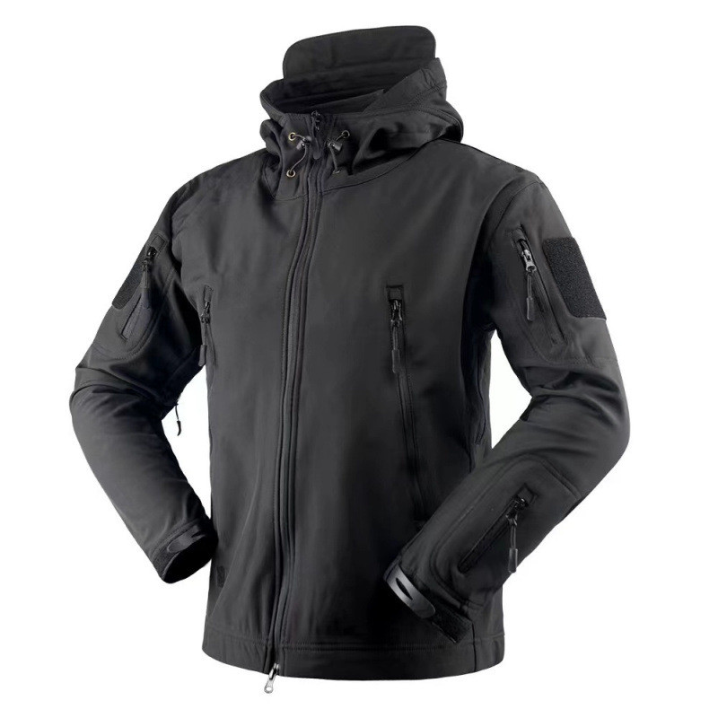 Waterproof Military Fan Sunscreen Men Spring Summer Outdoor Jacket ...