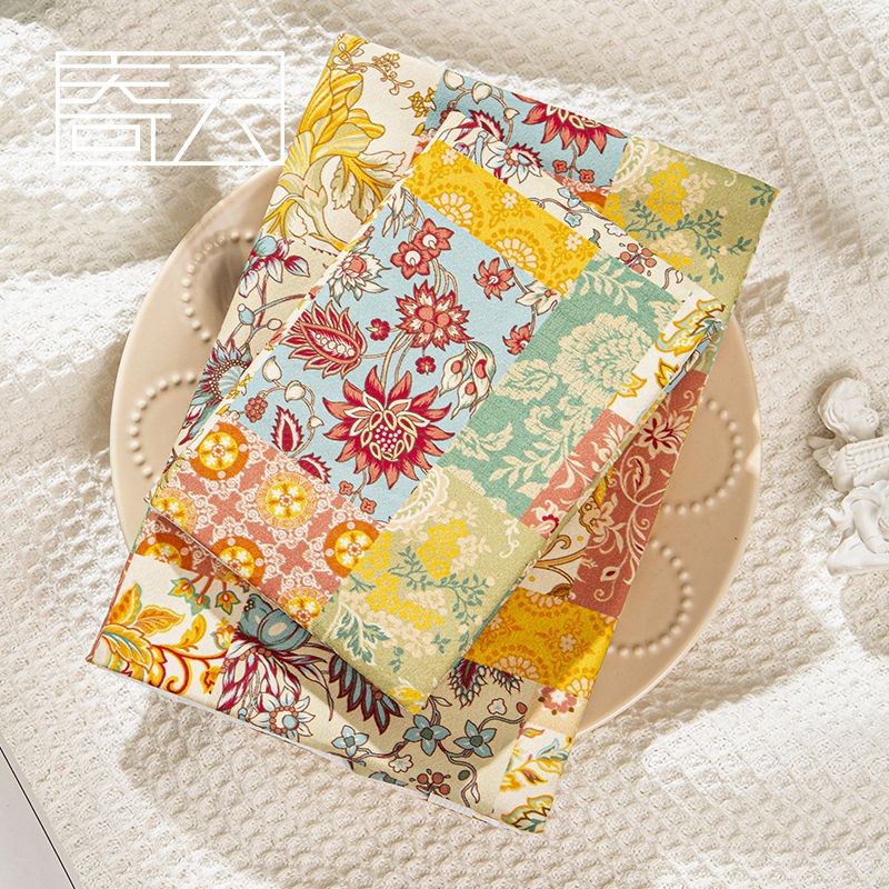 Countryside Retro Fabric Book Cover A5 A6 Doll Handmade Book Cover ...