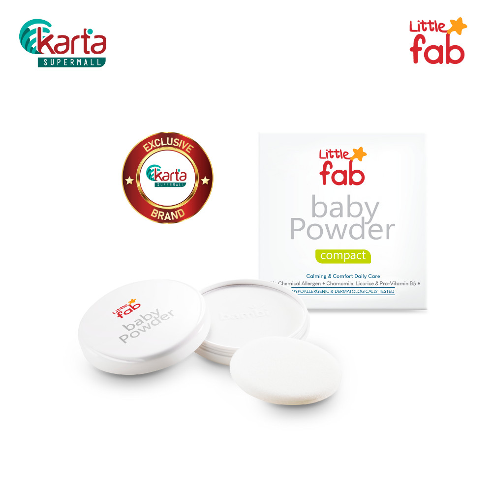 Little Fab Baby Compact Powder (40G) | Shopee Malaysia