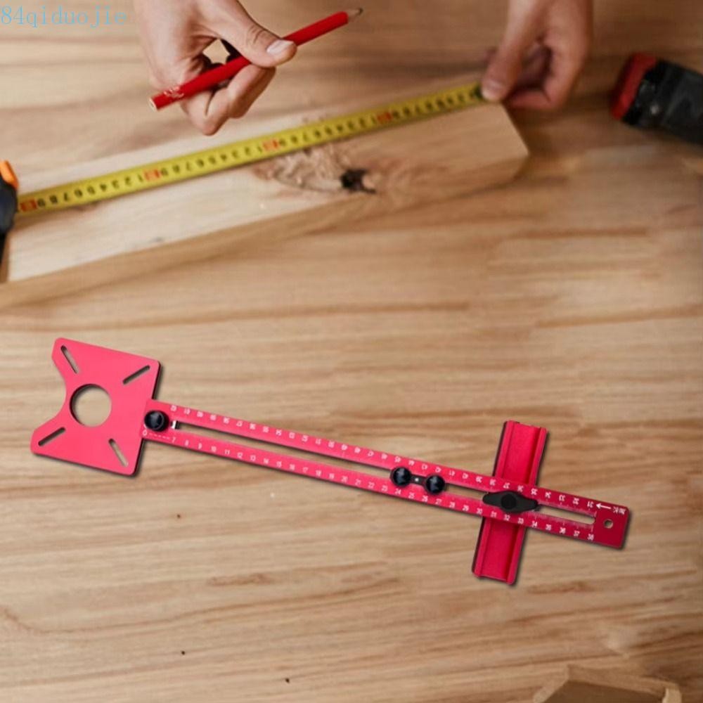 QIDUOJIE 4 in 1 Router Circle Cutting Jig, Aluminum Alloy Detachable ...