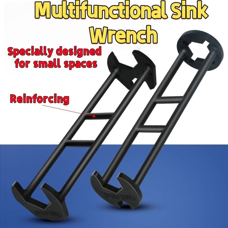 Faucet Special Wrench Multifunctional Sink Wrench Spanner Anti-slip ...