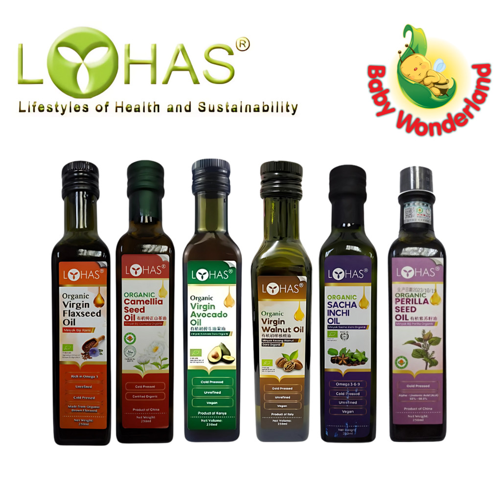 Lohas Organic Baby Food Oil - 250ml | Shopee Malaysia