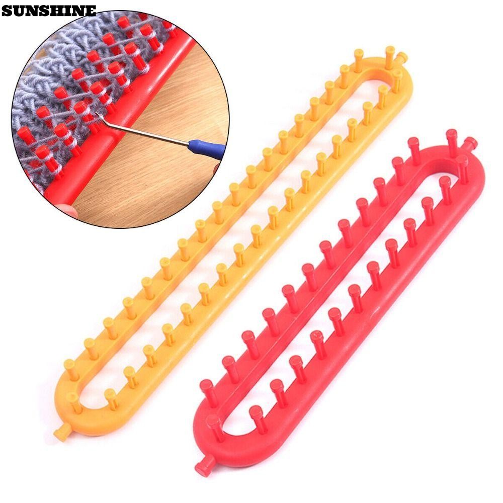 1SUNSHINE Weaving Loom Knitting Kit, DIY Handmade Craft DIY|Sewing ...