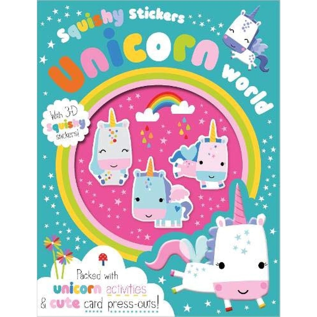 Squishy Stickers Unicorn World | Shopee Malaysia