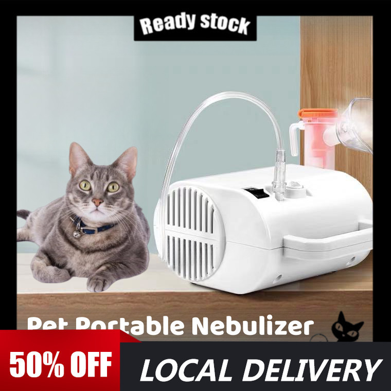 Pet Portable Nebulizer Atomizer Household Pet Cat Dog Nebulizer ...