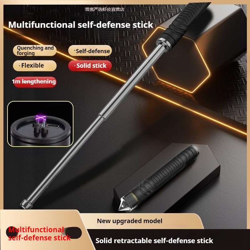 Multifunctional Dog Breaking Stick, Retractable, Car Multifunctional ...