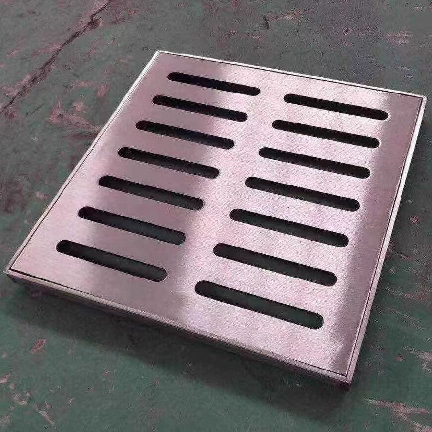 Stainless steel well cover invisible rainwater grate cover outdoor ...