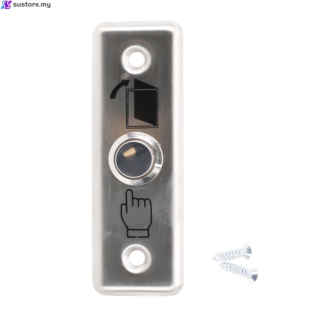 [Super] For Access Control Door Switch Stainless Steel Slim Exit Push ...