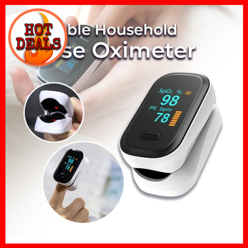 2021 Technology Portable Finger Oximeter SpO2 Pulse Rate Monitor Fast ...