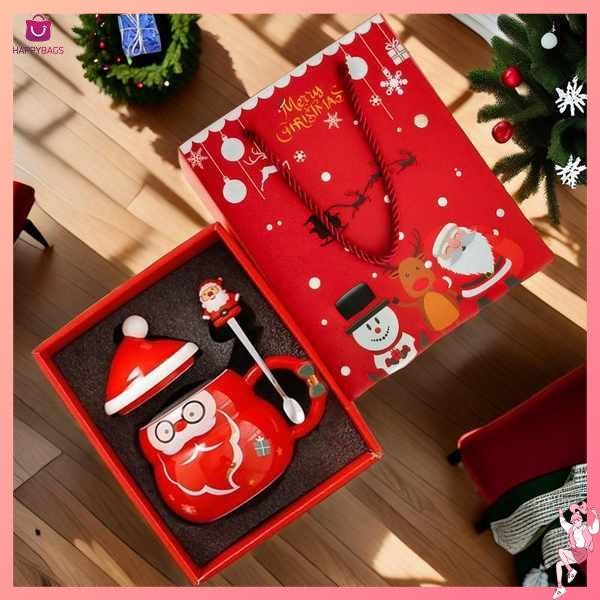 cute mug Cenderamata Krismas Cenderamata Keramik Piala Krismas Hadiah ...
