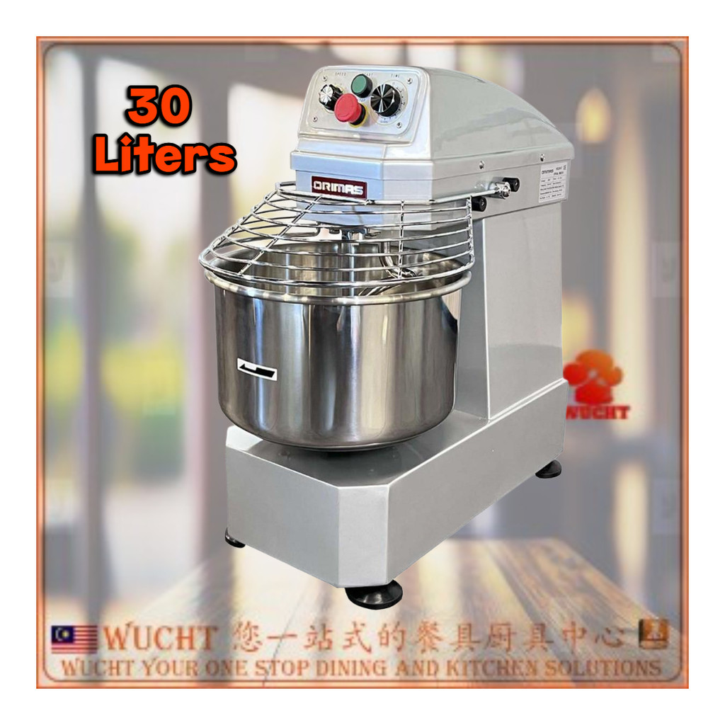 【WUCHT】ORIMAS Spiral Mixer HS30HT Baker Mixer 30Liters Orimas HS30HT ...