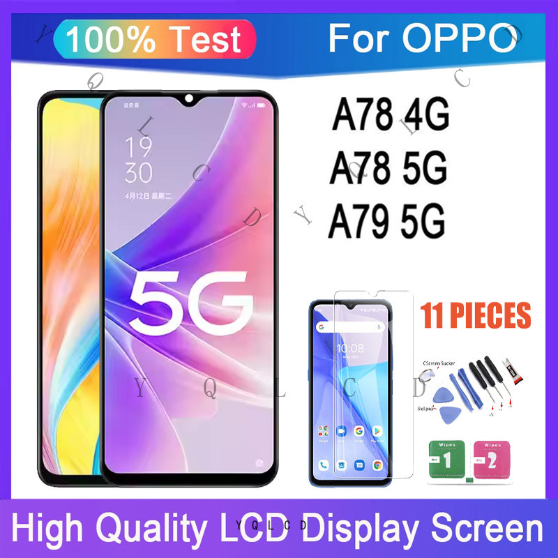 Original OPPO A78 4G A78 5G A79 5G LCD Display Touch Screen Replacement ...