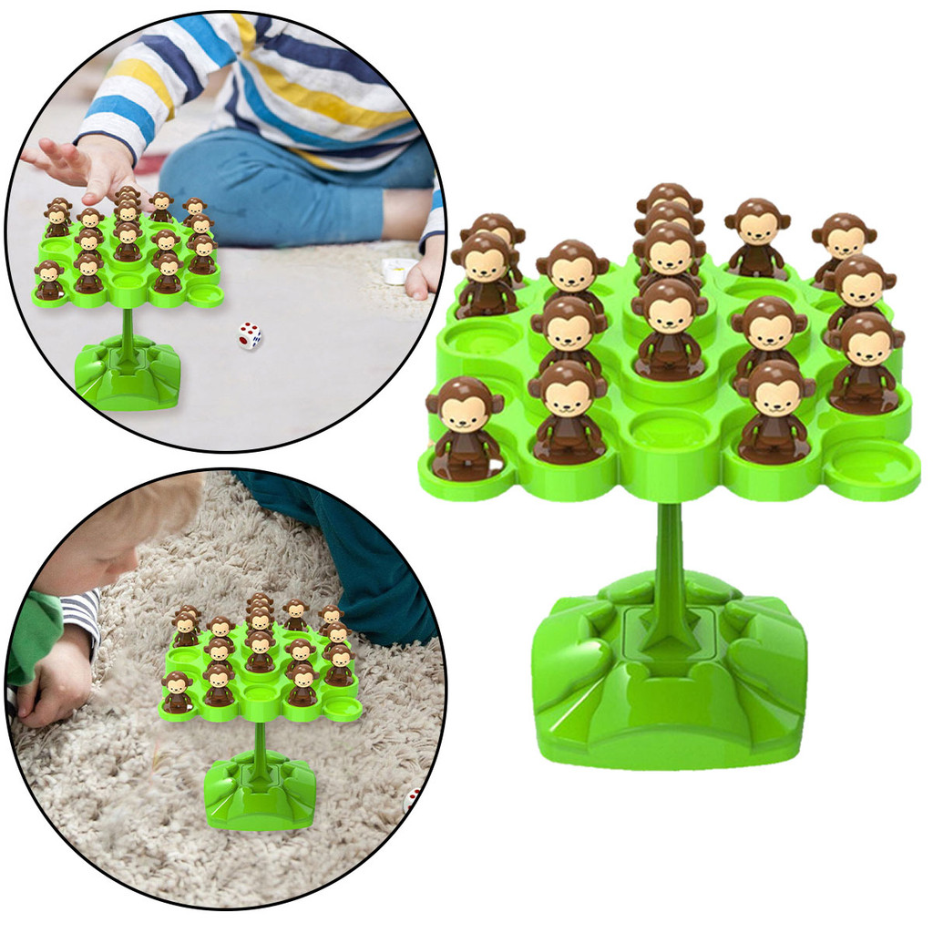 Creative Balancing Tree Toy Digital Monkey Balance Scale Educational ...