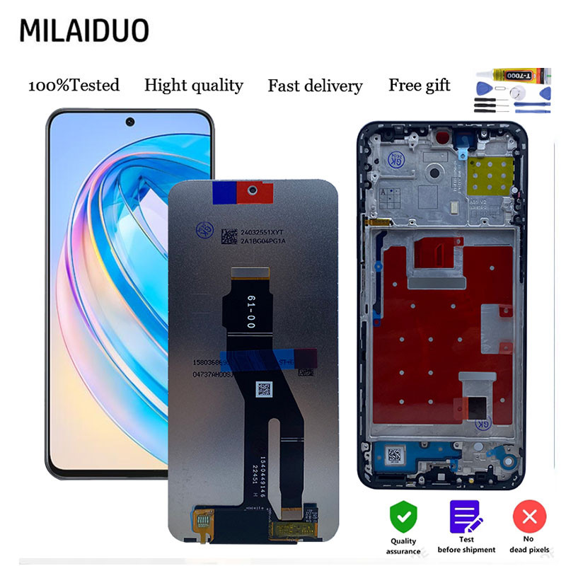 LCD l For Huawei Honor X8a LCD CRT-LX1 CRT-LX2 CRT-LX3 / Honor 90 Lite ...