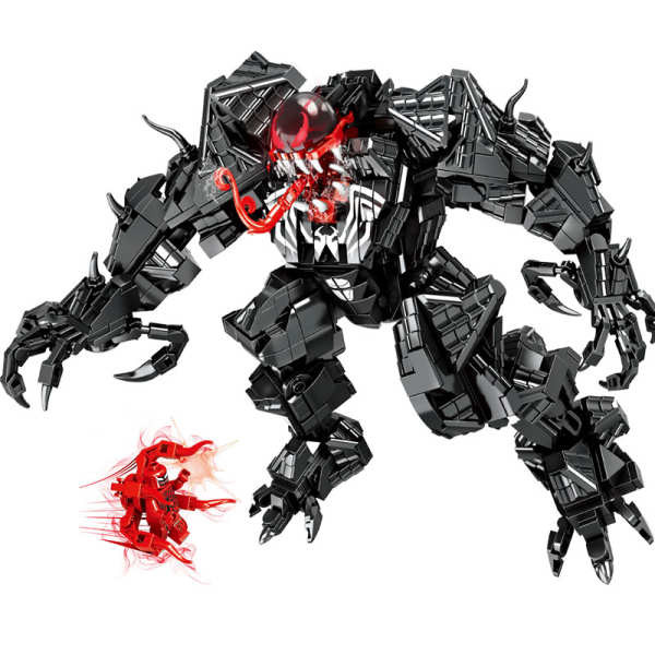 lego venom Blok binaan domestik, racun, symbiote mecha, penjaga maut ...