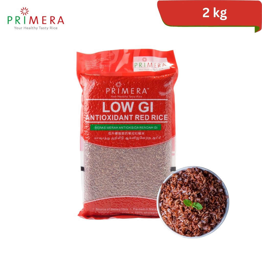 Primera Low GI & Antioxidant Rice (2kg) | Shopee Malaysia